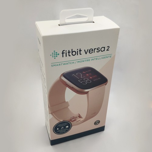 Fitbit Versa 2 Activity Tracker Health Fitness Smartwatch (Petal ...