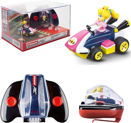 Peach Carrera RC Nintendo Gold Mario Kart 2.4 GHz Mini Radio Remote ...