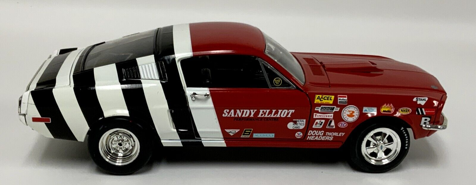 1/18 ( IDSC ) 1968 Ford Mustang Pro Stock of Sandy Elliot | eBay