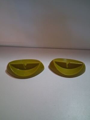 Tupperware Knife Spoon Rests Avocado Green 1263-2 - 3 1/2” Set of 2 | eBay