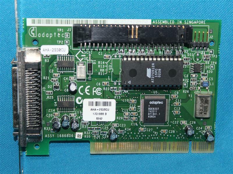 Adaptec Aha-2930cu PCI 50pin SCSI Controller Card 1686806-05 for sale online | eBay