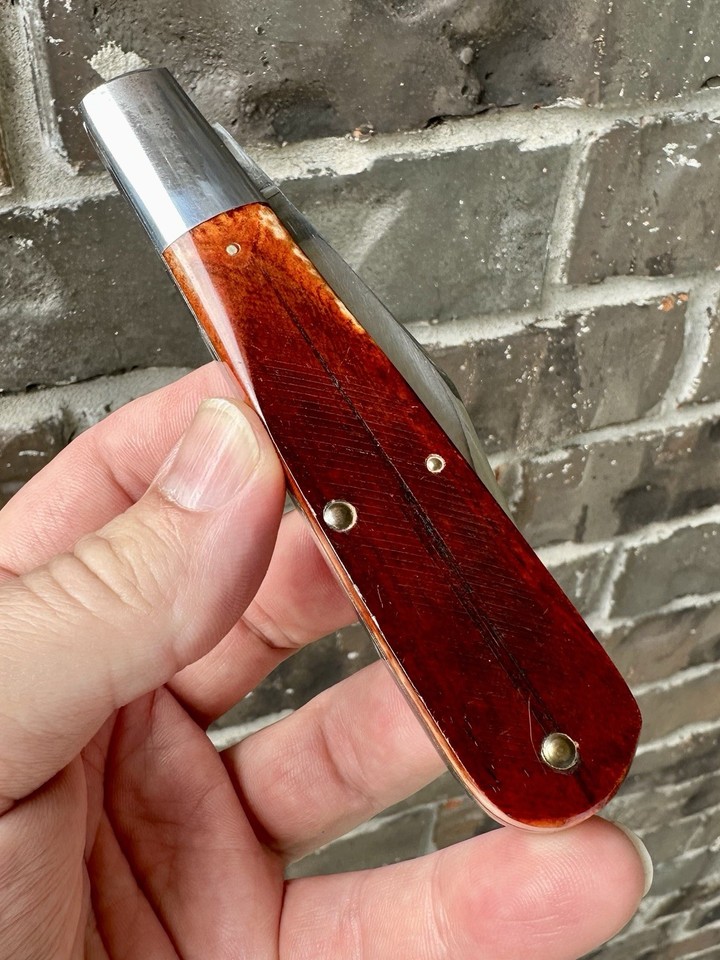 Case XX 1940-64 Granddaddy Barlow 6143 Excellent Bone Better Condition ...