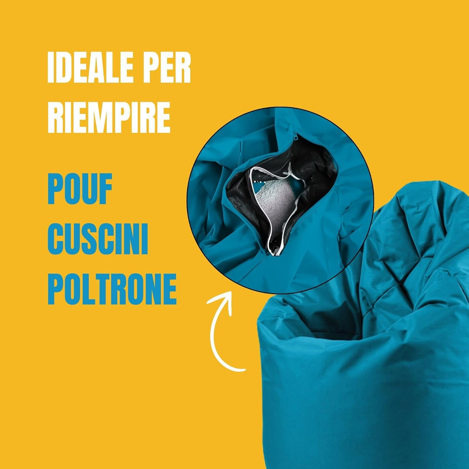 - Sacco Di Perle Polistirolo Espanso 100 Litri per Riempimento Pouf Poltrone Cus | eBay