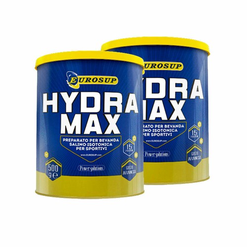 Hydra Max X2 500g Arancia Bevanda Isotonica Energetico Sali Minerali ...