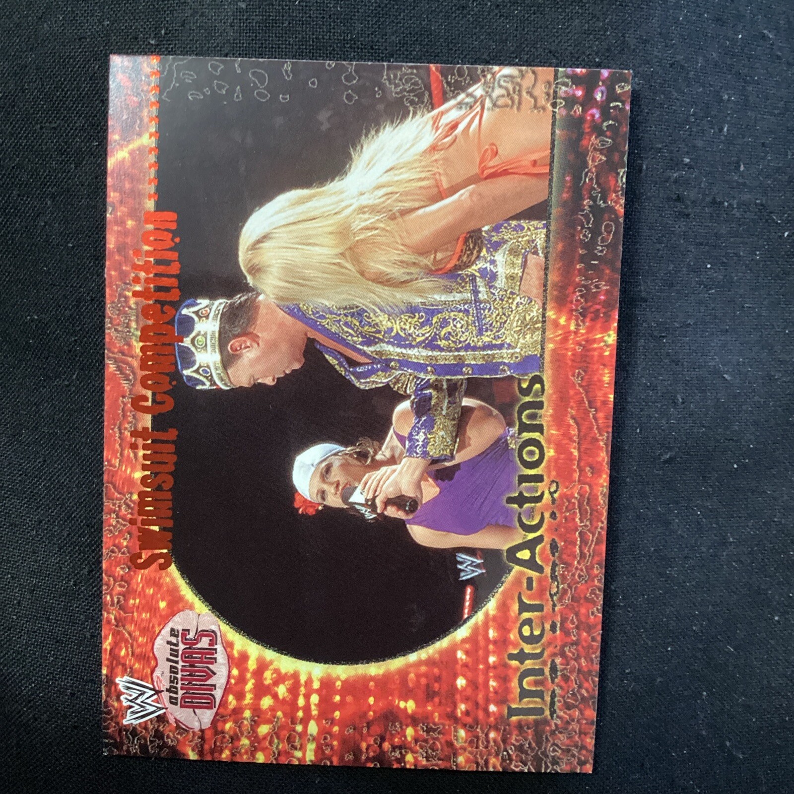 2002 Fleer WWE Absolute Divas Swimsuit Competition #17IA MOLLY VS TERRI ...