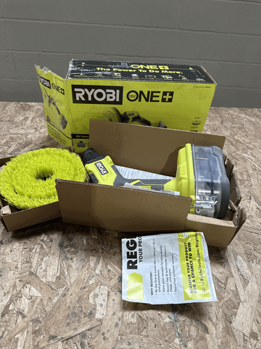 RYOBI ONE+ 18V Cordless VORTEX Power Scrubber (Tool Only) 33287179671| eBay