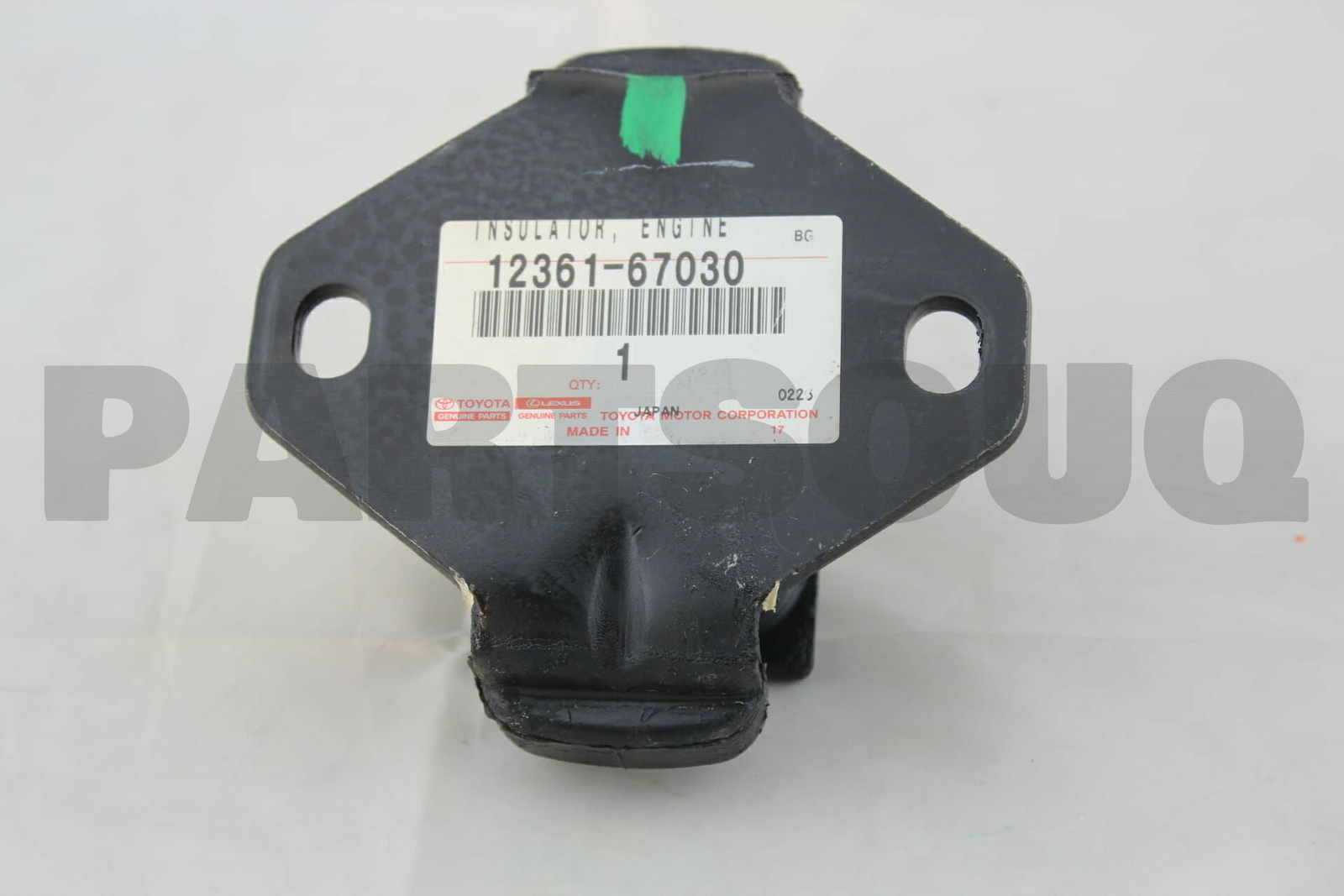 1236167030 Genuine Toyota INSULATOR, ENGINE MOUNTING, FRONT 12361-67030 ...
