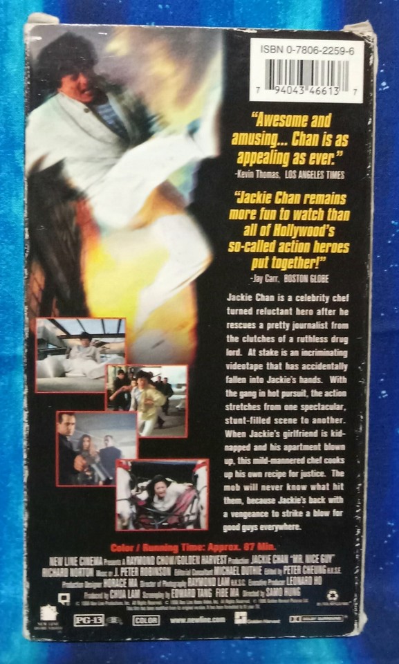 Mr. Nice Guy - Jackie Chan (VHS) | eBay