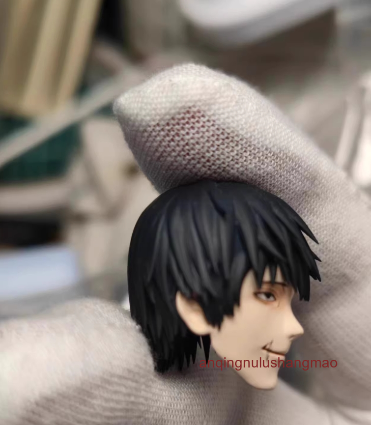 Custom Jujutsu Kaisen Fushiguro Toji Head for 1/12 Romankey Body（No ...