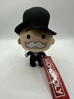 Mr. Monopoly Man 8” Uncle Pennybags Black Suit Big Head Plush Stuffed ...