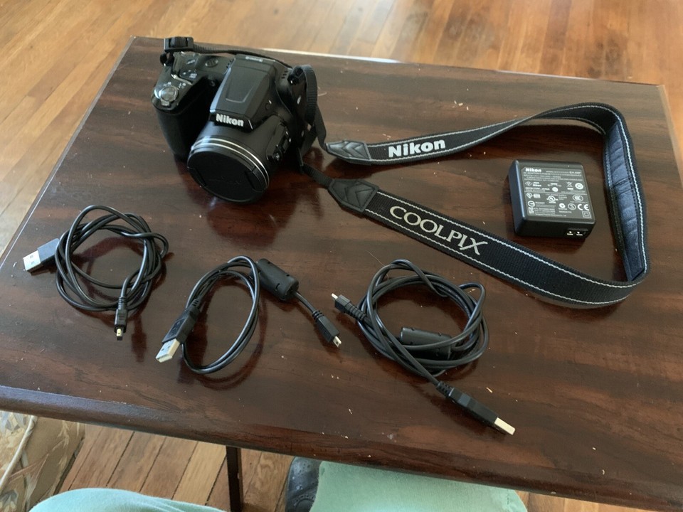 Nikon COOLPIX L840/Charger/Cables FOR PARTS Eh-68p UC-E16 701980304316 ...