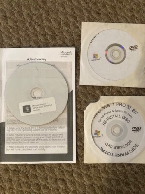 Windows 7 installation discs | eBay