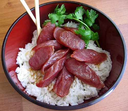 Kam Yen Jan Chinese Style Pork Sausage 14 oz (Pack of 4)~Product of USA ...