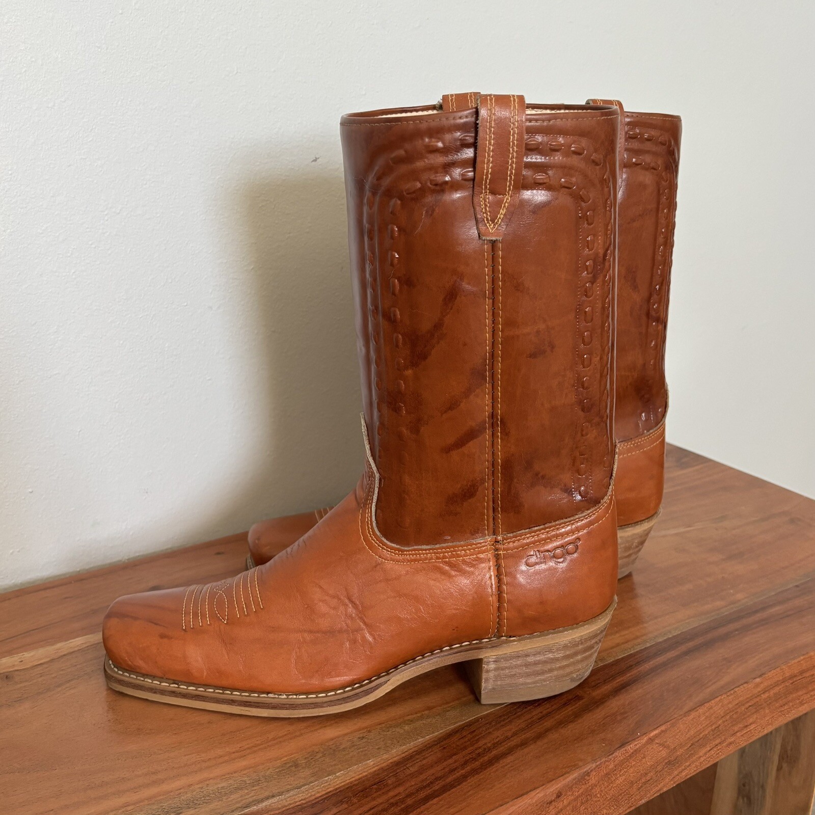 Rare Vintage Acme Dingo Campus Boots Men’s 70s Size 1… - Gem