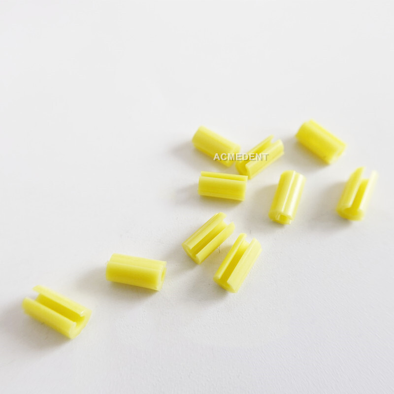 10Pcs Dental Rider Female Yellow Riders Fits Hader Bar Semi-precision ...