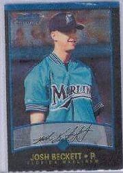 2001 Bowman Chrome #247 Josh Beckett | eBay