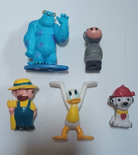 Grab Bag Figures Donald Duck Monsters Inc. Donkey Paw Patrol Farmer Lot ...