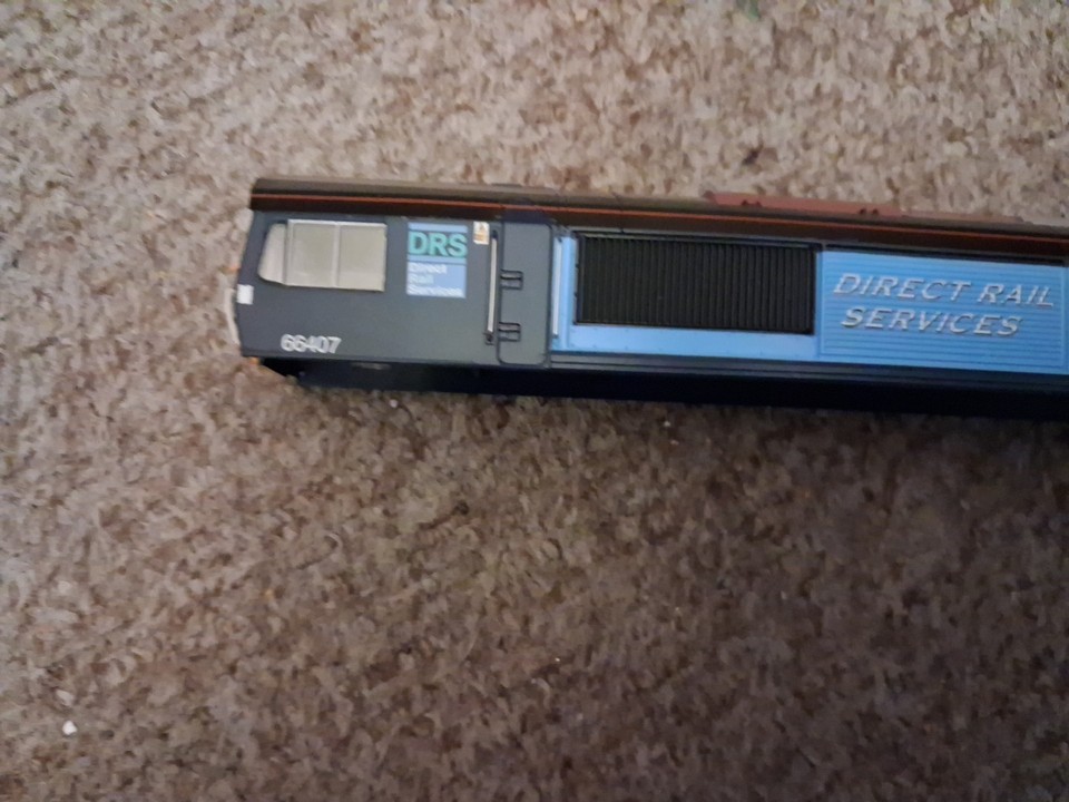 32-734 Bachmann OO Gauge Class 66 66407 DRS - Replacement Body | eBay UK