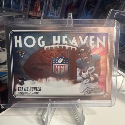 2025 Absolute Football Hog Heaven Travis Hunter Rookie RC Jaguars | eBay