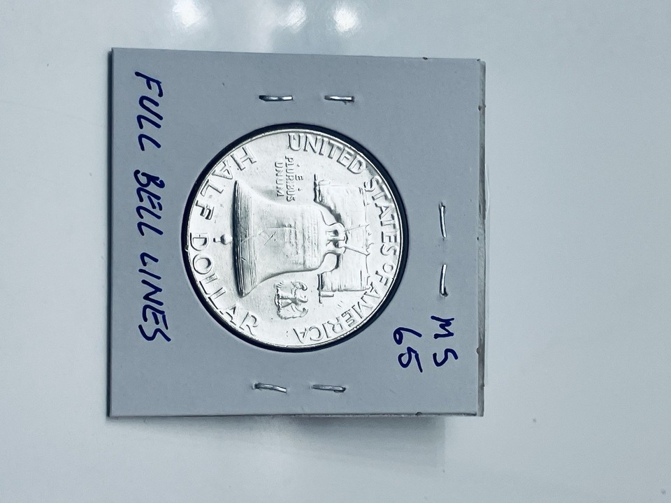 1955 *Bugs Bunny* Franklin Half Dollar ~ Gem BU Full Bell Lines FBL | eBay