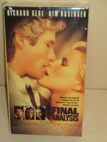 Final Analysis (VHS, 1992) - New & Sealed! 85391224334| eBay