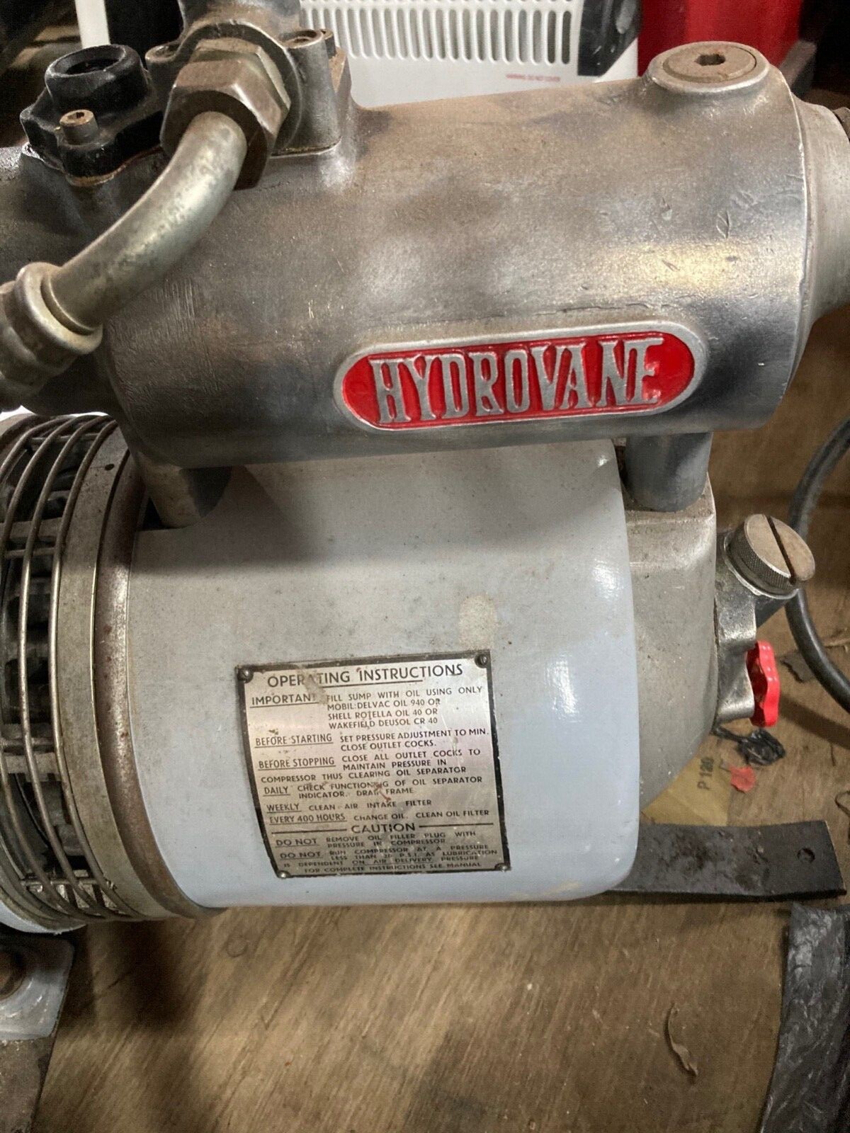 Hymatic Hydrovane Air Compressor | eBay UK
