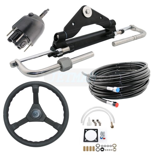 Boat Hydraulic Steering System Marine Outboard Steering 150HP HC4645H ...