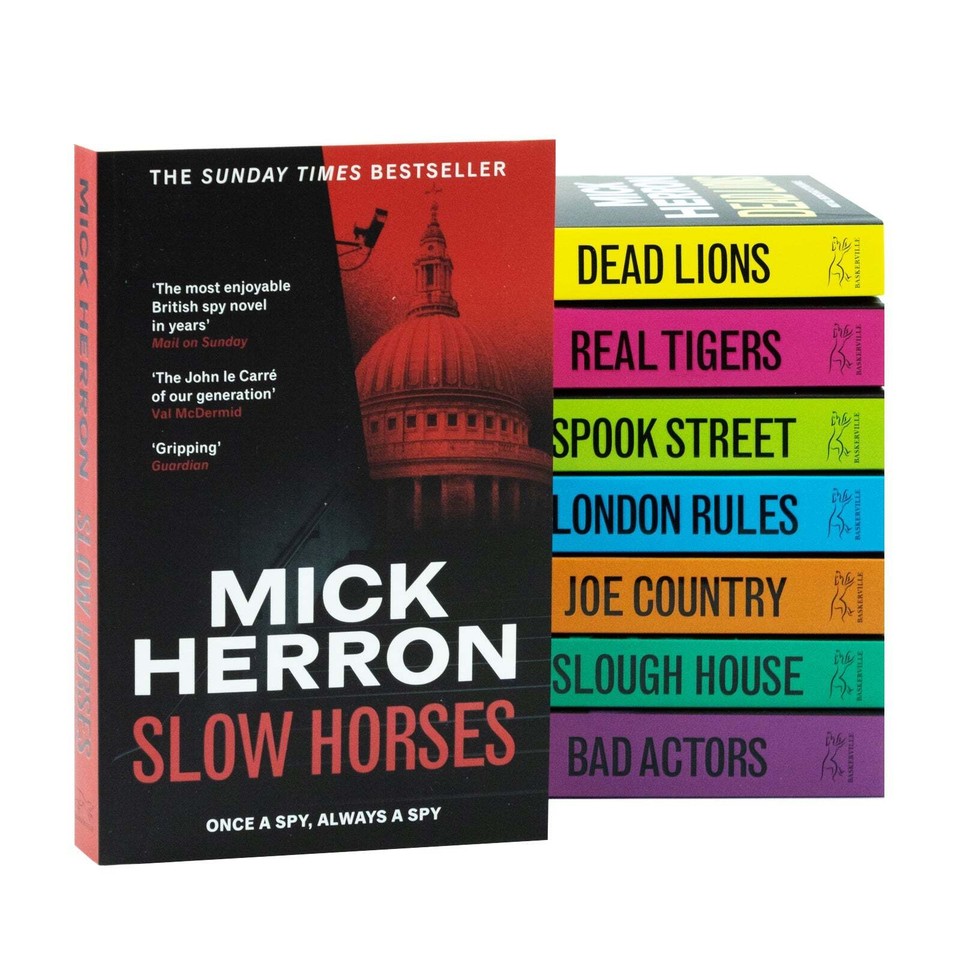 Slough House Thriller Series 8 Books Collection Set By Mick Herron ...