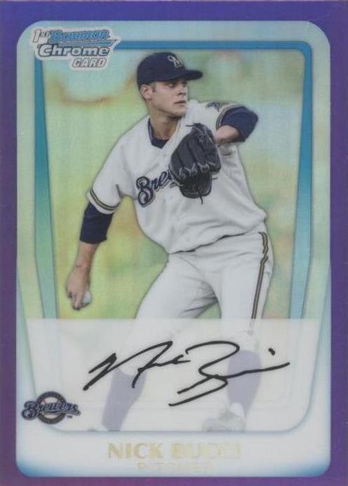 2011 Bowman Chrome - Prospects Nick Bucci #BCP115 Purple Refractor /799 ...