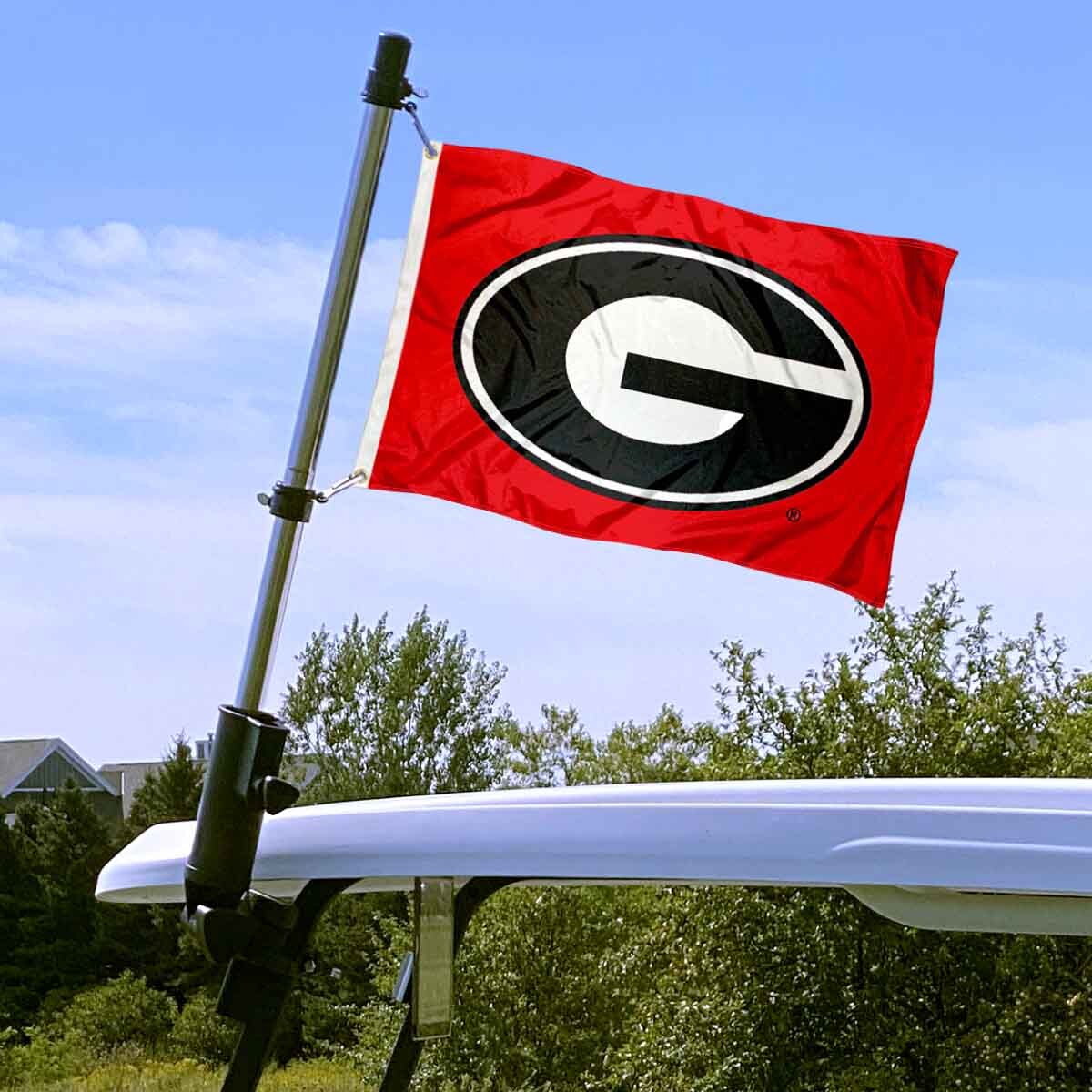 Georgia Bulldogs UGA Boat and Golf Cart Flag | eBay
