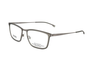 Hugo Boss BOSS 1242 PTA DARK RUTHENIUM GREY 56/18/150 MAN Eyewear Frame ...