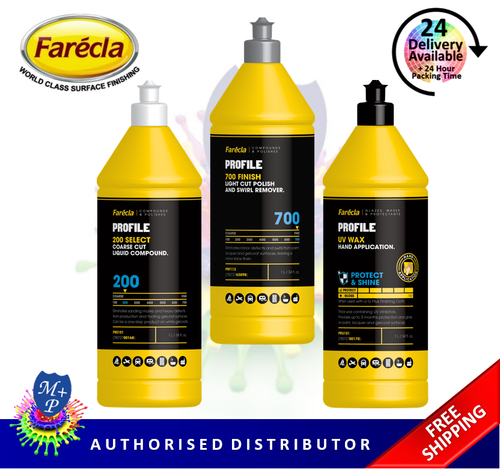 Farecla Profile Select, Finish Compound and UV Wax - 3 Litre Kit | eBay UK