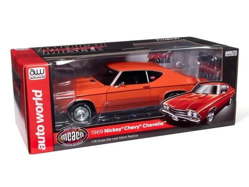 1/18 ( IB ) Auto World AMERICAN MUSCLE 1969 NICKY CHEVROLET CHEVELLE | eBay
