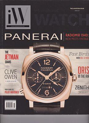 iW INTERNATIONAL WATCH MAGAZINE NOVEMBER 2013. | eBay
