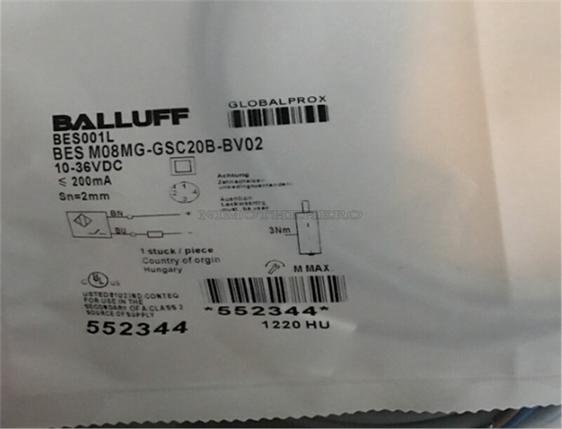 1Pc New Balluff Bes M08MG-GSC20B-BV02 Bes M08MGGSC20BBV02 hu | eBay ...