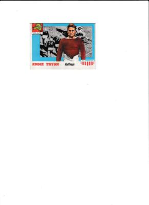 1955 Topps All American #42 Eddie Tryon VG/EX RC Rookie SP Colgate | eBay