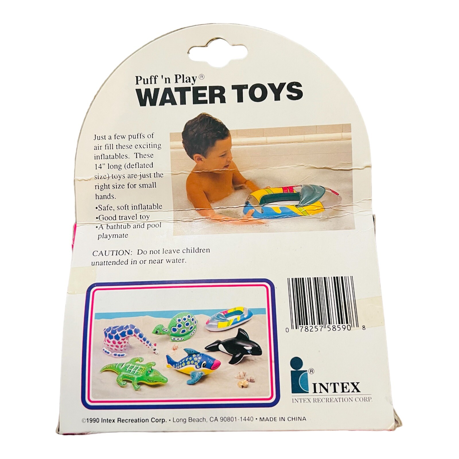 Intex The Wet Set Puff n Play Soft Turtle And Boat Vintage 1990’s Pool ...