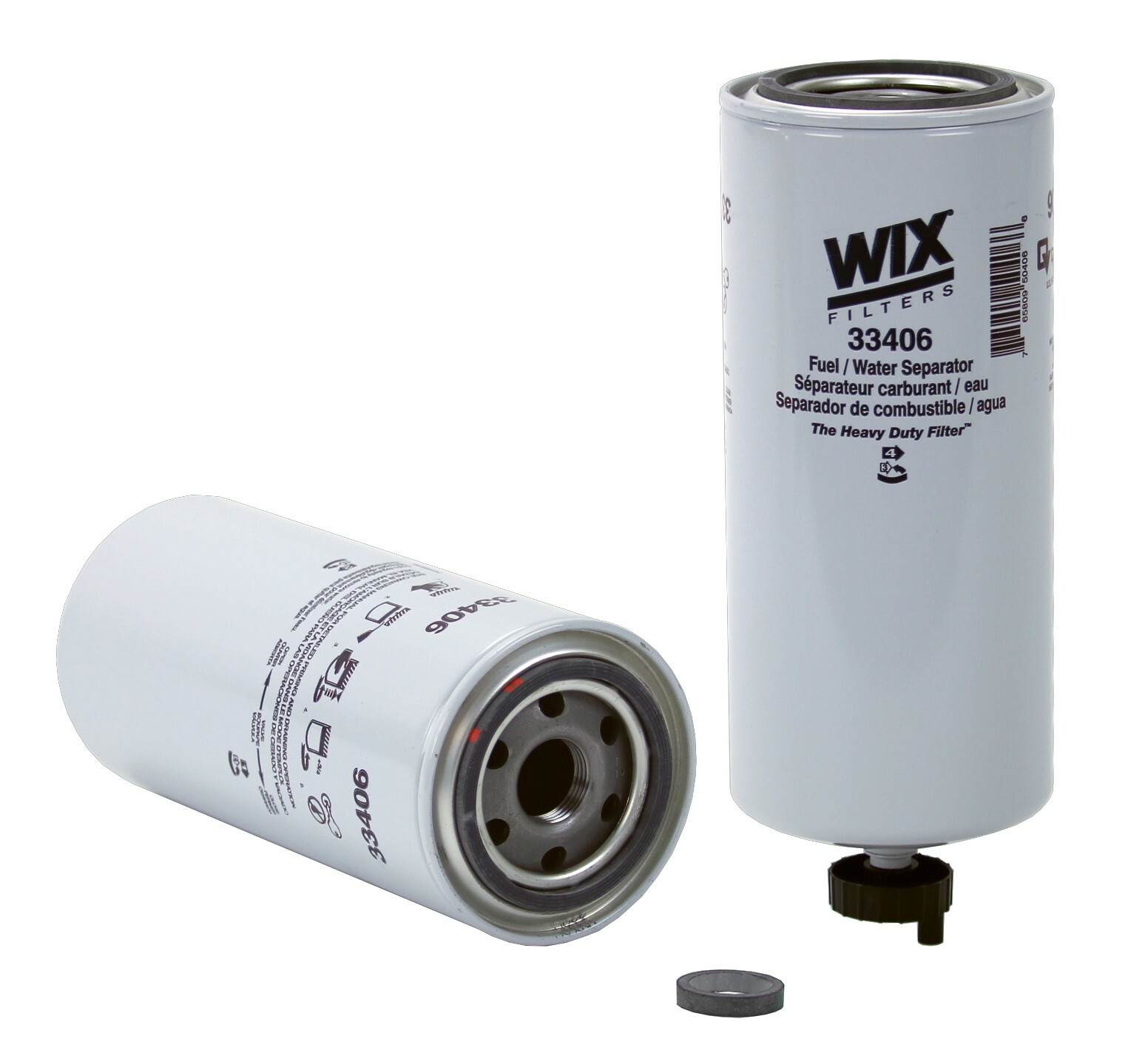 WIX 33406 - Fuel filter cross reference