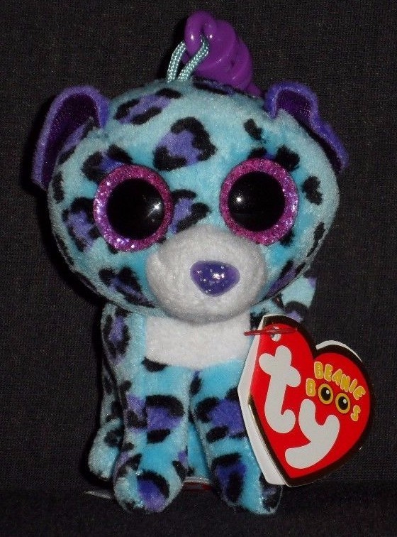 TY BEANIE BOOS - LIZZIE the LEOPARD KEY CLIP - CLAIRE'S EXCLUSIVE ...