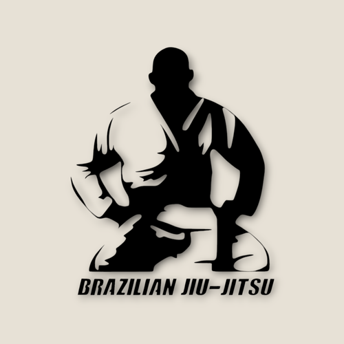 Brazilian Jiu-Jitsu MMA Decal Sticker for Auto, Windows, Laptops-6"w x ...