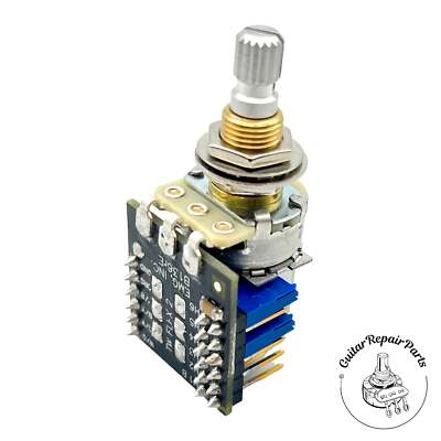 EMG 25k Solderless Push-Pull Pot Potentiometer, Dual-Mode Pickups ...