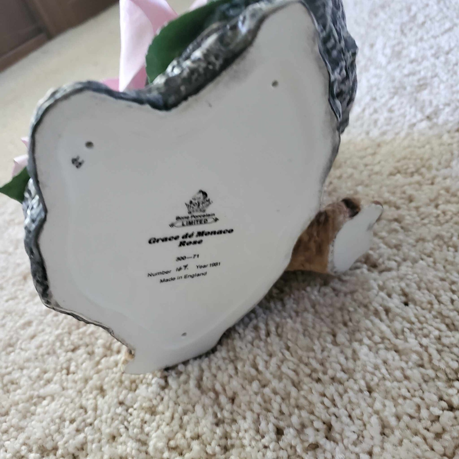 Boehm Porcelain Grace de Monaco Rose Mint | eBay