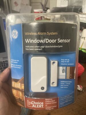 Wireless Alarm System Door Sensor Home House GE Choice Alert Set Motion ...