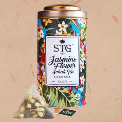 Sabah Tea Garden Deluxe Series Jasmine Flower Sabah Tea_20's Pyramid ...