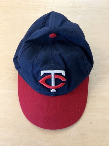 Minnesota Twins Baseball Blue Hat S/M Adjustable Team MLB TC Logo | eBay
