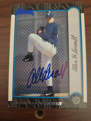 1999 Bowman #385 Allen Levrault ~ Signed Autographed Baseball Trading ...