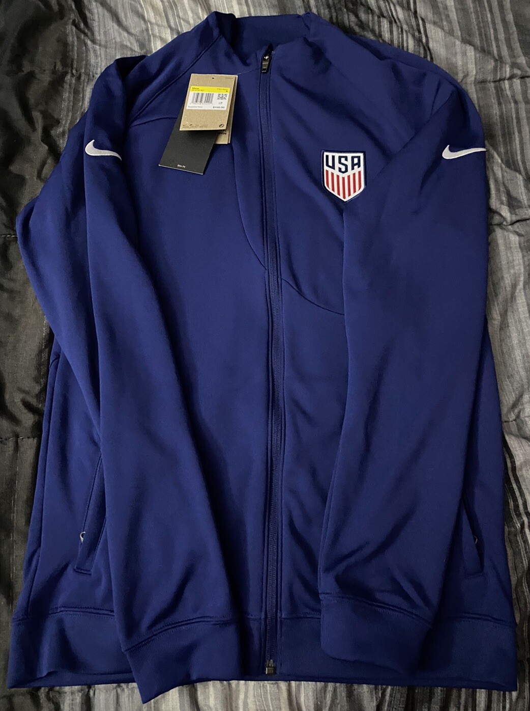 Nike USMNT Academy Pro Soccer Jacket Mens M L XL DH4752-421 USA ...