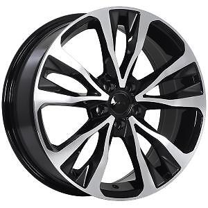 Set of 4 16in Black Alloy Wheel Rims for Toyota Celica, OE3A3A7 5x100 ...