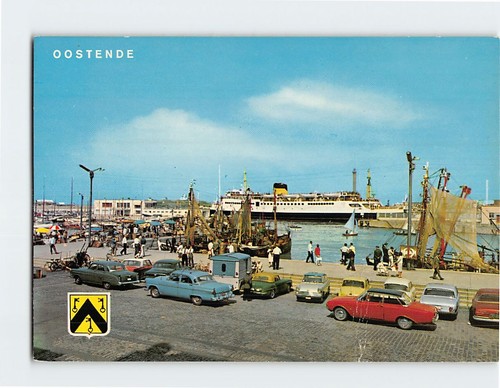 Postcard Montgomerydok en Visserskaai Ostend Belgium | eBay