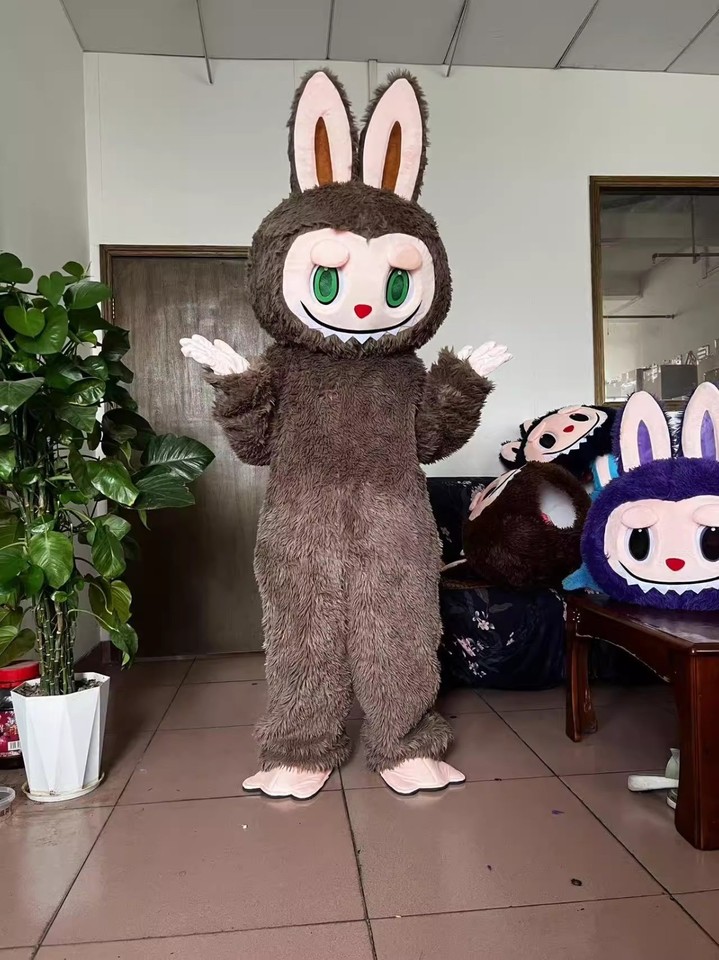 HOT Adult Suit Size LABUBU Cartoon mascot costume | eBay